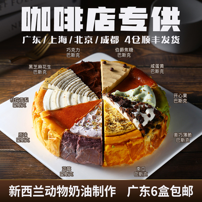 蓓听原味巴斯克芝士蛋糕商用慕斯冷冻动物奶油西式糕点半成品甜品