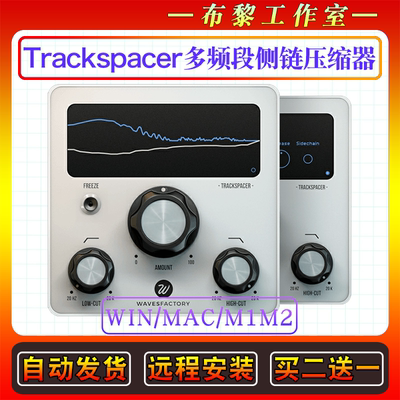 Wavesfactory Trackspacer-多频段强大精确侧链压缩器插件WiN/MAC