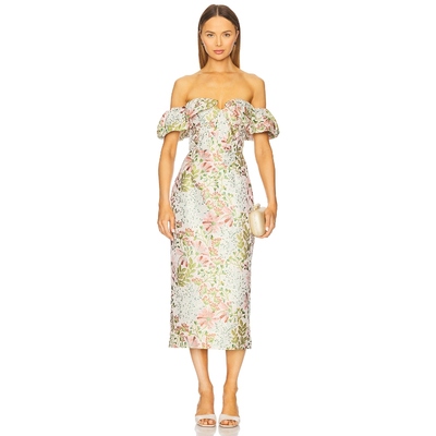 [冬季新品]ELLIATT CALAANTHA 中长款连衣裙女REVOLVE