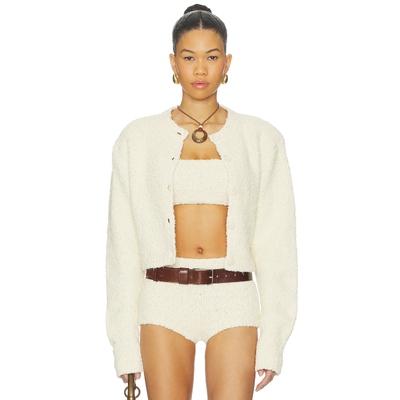 SIR. TROPICANA 开衫 奶油色REVOLVE小众新款春季