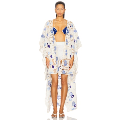 Agua Bendita DARA 长袍 Ivory,BlueREVOLVE小众新款