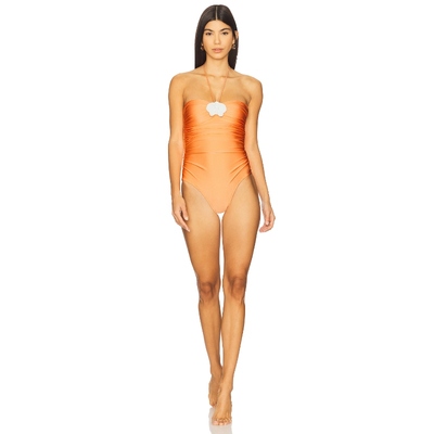 Shani Shemer ANGORA 一件式泳装 桃红色 y2k辣妹风REVOLVE小众新