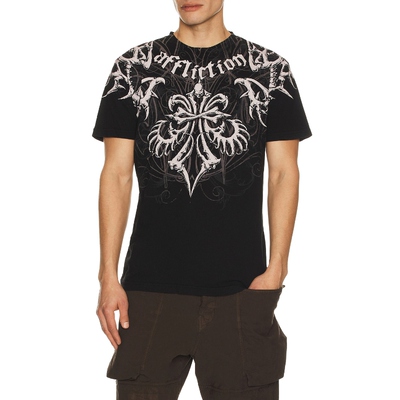 Affliction T恤 黑色REVOLVE小众新款