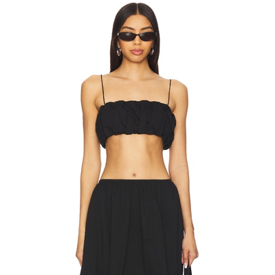 LIONESS 泡泡上装 黑色 性感辣妹REVOLVE新款