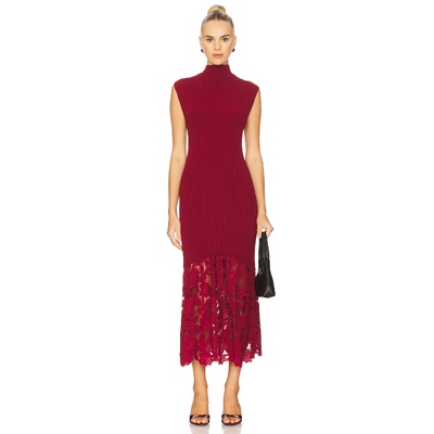 [早秋新品]SAYLOR DIMITRA 连衣裙 酒REVOLVE小众