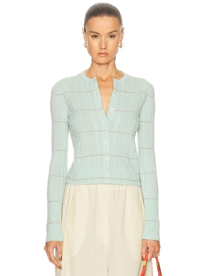 Guest In Residence 开衫 revolve小众新款 青色