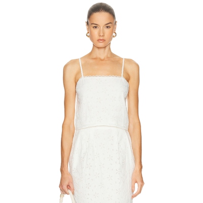 Posse SALMA 上装 白色REVOLVE小众新款