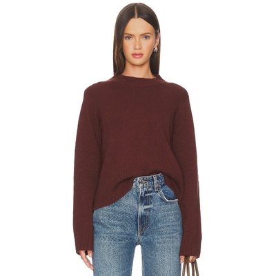 [冬季新品]SIMONMILLER CHER复古风棕色针织毛衣羊毛衫REVOLVE