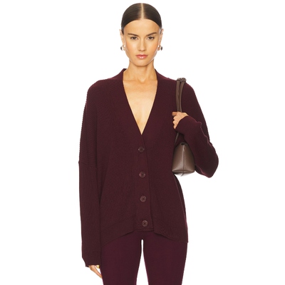 [春季新品]SABLYN SPARROW 开衫 酒红色REVOLVE小众新款春季