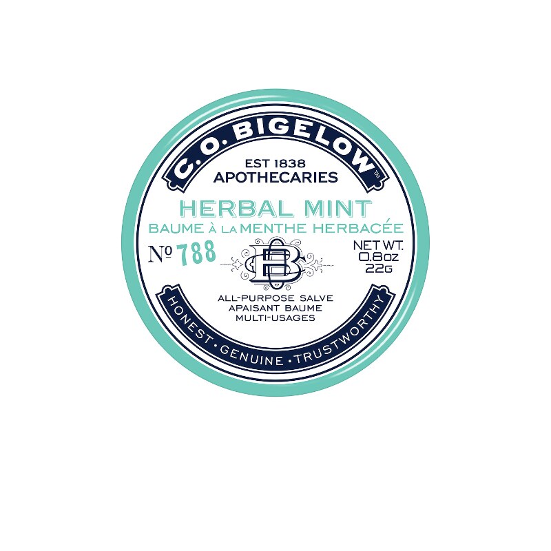 C.O. Bigelow Herbal Mint Salve Tin REVOLVE小众新款