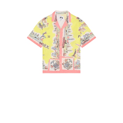 [春季新品]President's Reef Shirt 黄色REVOLVE小众新款