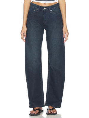 EB Denim ALIDA LOOSE BOWED 牛仔裤 revolve小众新款 蓝色