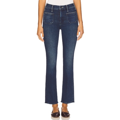 MOTHER THE PATCH POCKET INSIDER FLOOD 紧身裤revolve小众新款