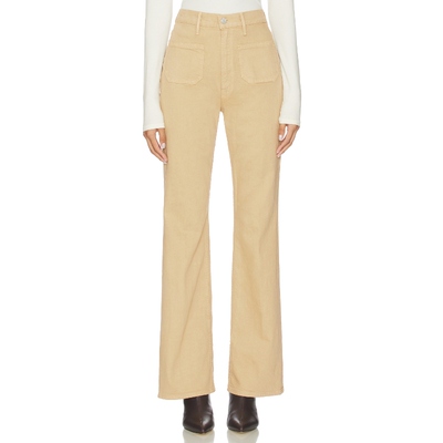 MOTHER BOOKIE 靴裤 棕黄色 美式复古风REVOLVE小众新款