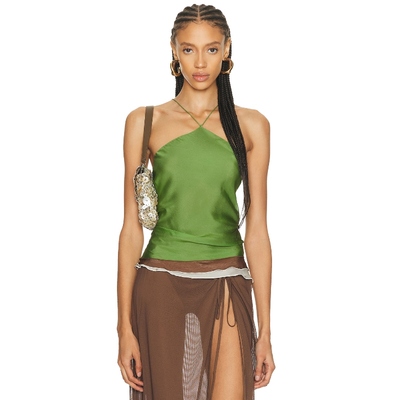 SIR. DANICA 上装 绿色 y2k辣妹风REVOLVE小众新款