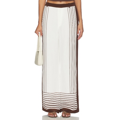 SIR. DESTINO 长裤 White,BrownREVOLVE小众新款