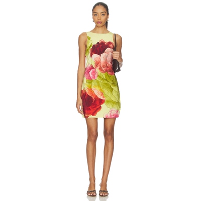 Muma World TAIF 连衣裙 Yellow,GreenREVOLVE小众新款