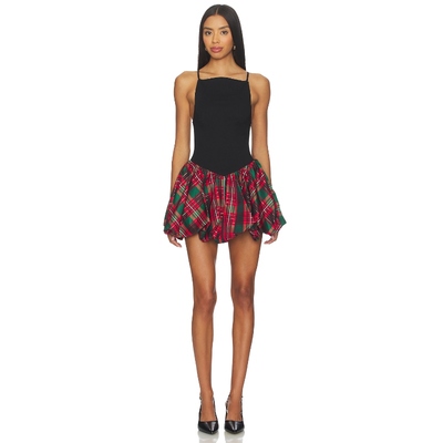 [海外直邮]Free People TINSEL KISS 连衣裙 黑色 度假波西米亚风