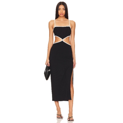 [冬季新品]L*SPACE LIBRA 中长款针织连衣裙保暖女REVOLVE时尚