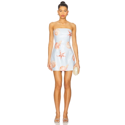 [秋冬新品]Runaway The Label IBIZA 连衣裙Baby BlueREVOLVE小众