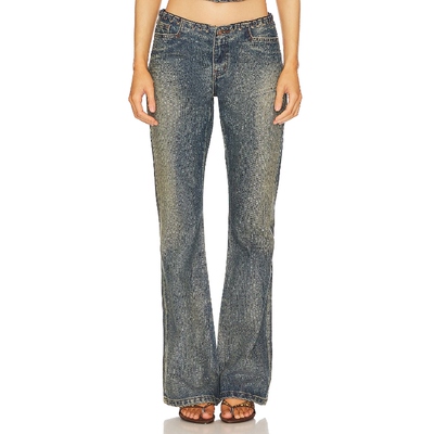 Jaded London 牛仔裤宽松直筒废土风复古长裤REVOLVE时尚小众新款