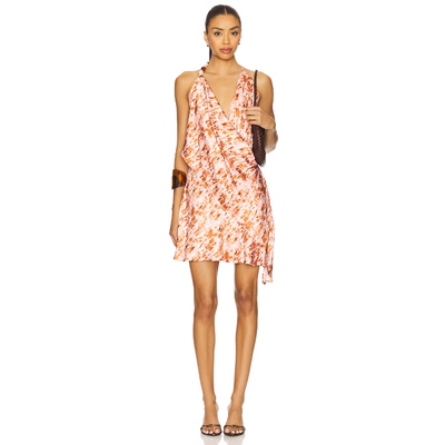 [春季新品]SNDYS ROSITA 挂脖露背性感连衣裙女辣妹短裙REVOLVE