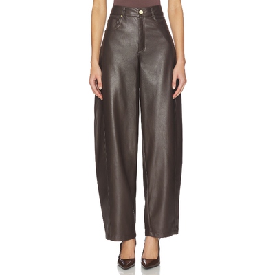 Nonchalant Label LENNON 长裤 巧克力色 美式休闲风REVOLVE小众