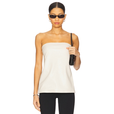 [春季新品]LAMARQUE KATYA 上装白色辣妹风 REVOLVE小众新款