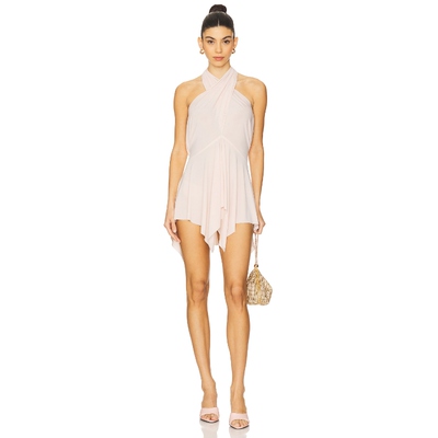 [春季新品]Norma Kamali 可变换款式迷你连衣裙REVOLVE