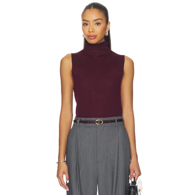 [春季新品]EAVES ALASKA 上装酒红色辣妹风REVOLVE小众新款