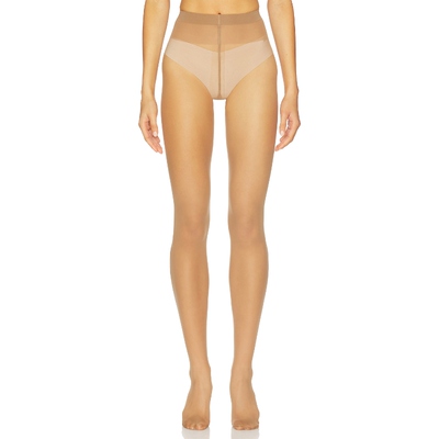 Wolford 沃尔福特 INDIVIDUAL 连裤袜 棕色REVOLVE小众新款