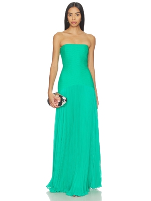 Alexis SUNNIVA 裙子 revolve小众新款 绿色