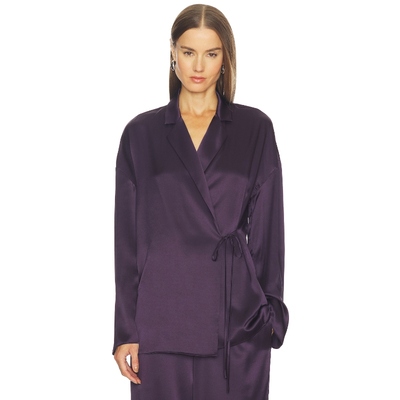 SRG FINLEY 上装 紫色 y2k辣妹风REVOLVE小众新款