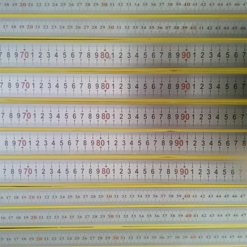 钢尺1米5不锈钢尺子直尺加厚钢板尺15/20/30cm50/60/120铁尺刚尺