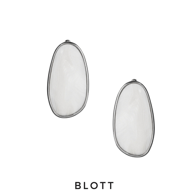 【那英同款】BLOTT 贝母椭圆造型耳环