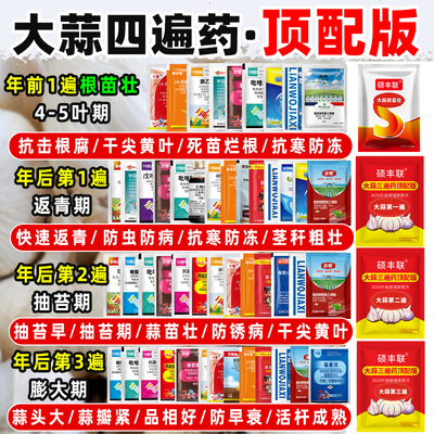 2026大蒜专用顶配版四遍药