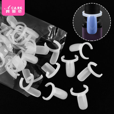 美甲色卡A1pn088-色号卡展示板样本透明甲油胶色板店用打色板练习