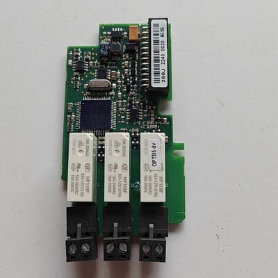 伟肯变频器IO卡OPTB5 dv，型号PC00260F，适用议价维修
