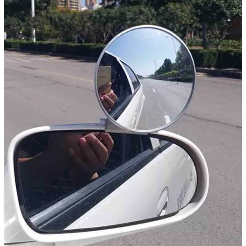 高清教练车辅助倒车专用盲区后视镜汽车小圆镜360度可调教练镜