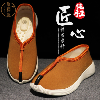 僧鞋高档超轻软底男款春秋季