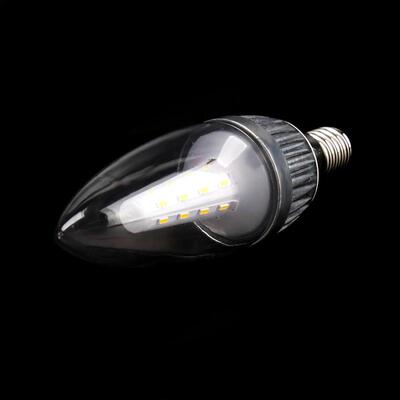 E14 20 SMD 3014 LED Candle Bulb Light Lamp lampada Warm Pure