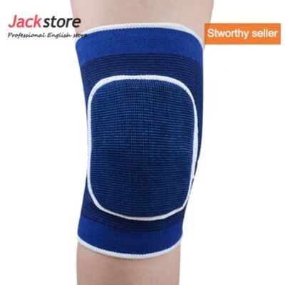 new elastic padded sponge knee   pad support brace protector