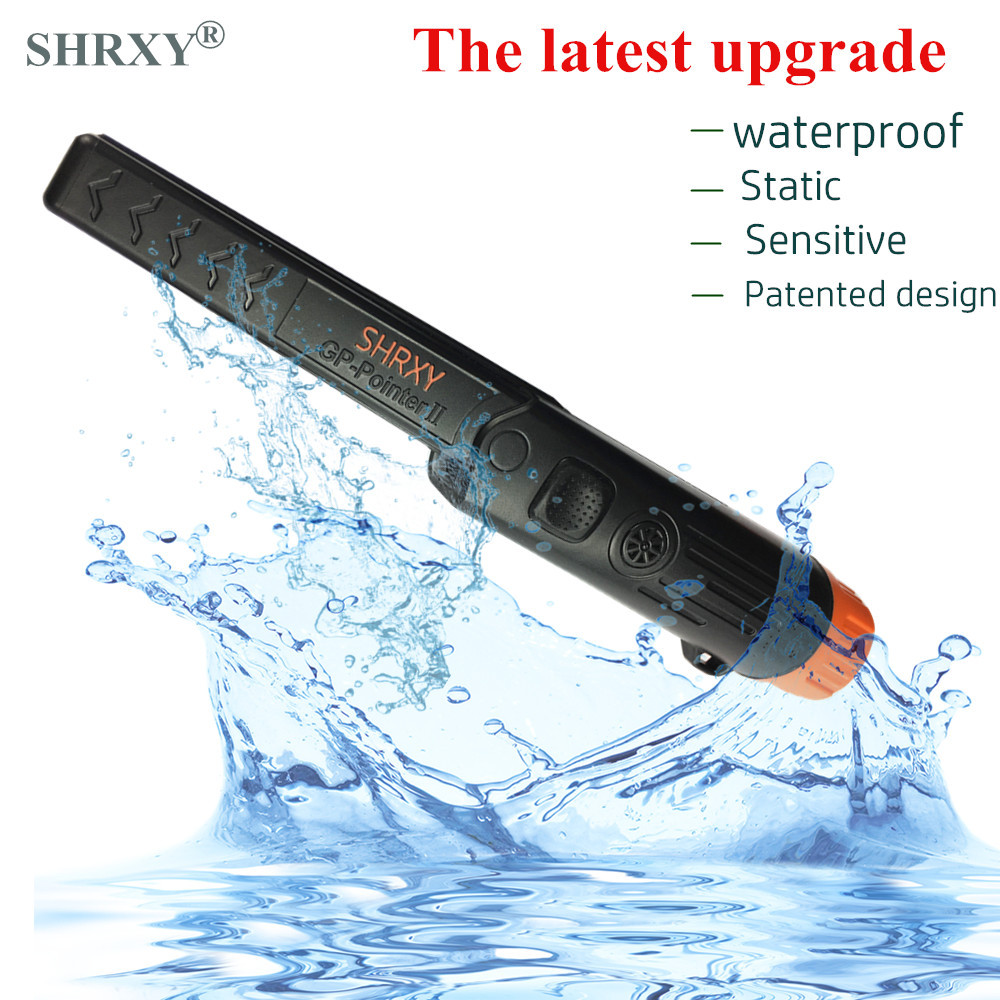 跨境SHRXY手持指针金属探测器GPII探棒速卖通亚马逊可代帖标 外贸