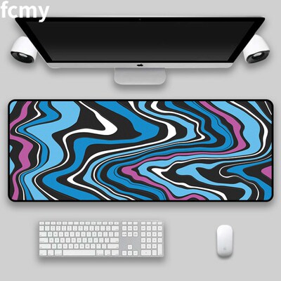 Large Gaming Mousepad Art Strata Liquid Mouse Pad Compute Mo