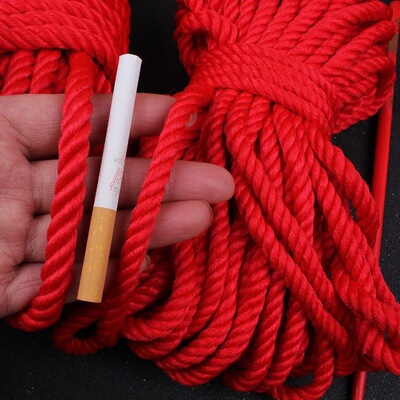 粗实耐用结婚红绳子婚庆捆绑被子绳子女方嫁妆绑带捆带红色粗绳子