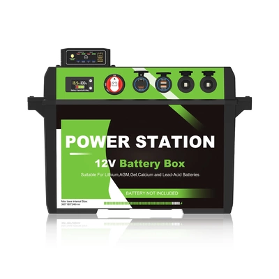 batterybox多功能电瓶盒户外12V