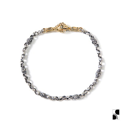 LONEONES18K金钩扣潮流手链