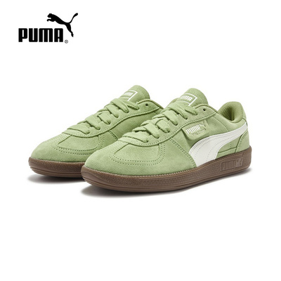 PUMA彪马男鞋女鞋春季新款PALERMO复古休闲鞋绿色运动鞋408532-03