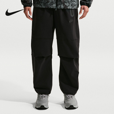 NIKE耐克男裤夏季Dri-FIT速干透气运动裤宽松梭织长裤IU7637-010