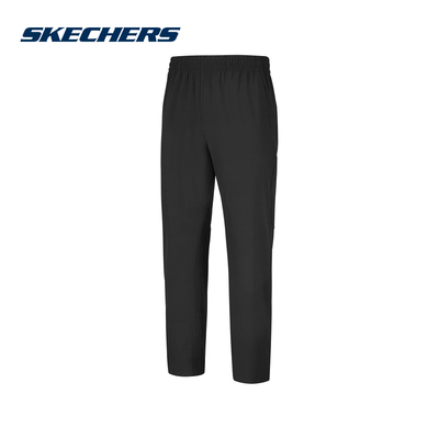 Skechers斯凯奇26夏季男士舒适休闲运动梭织长裤 P226M180/0018